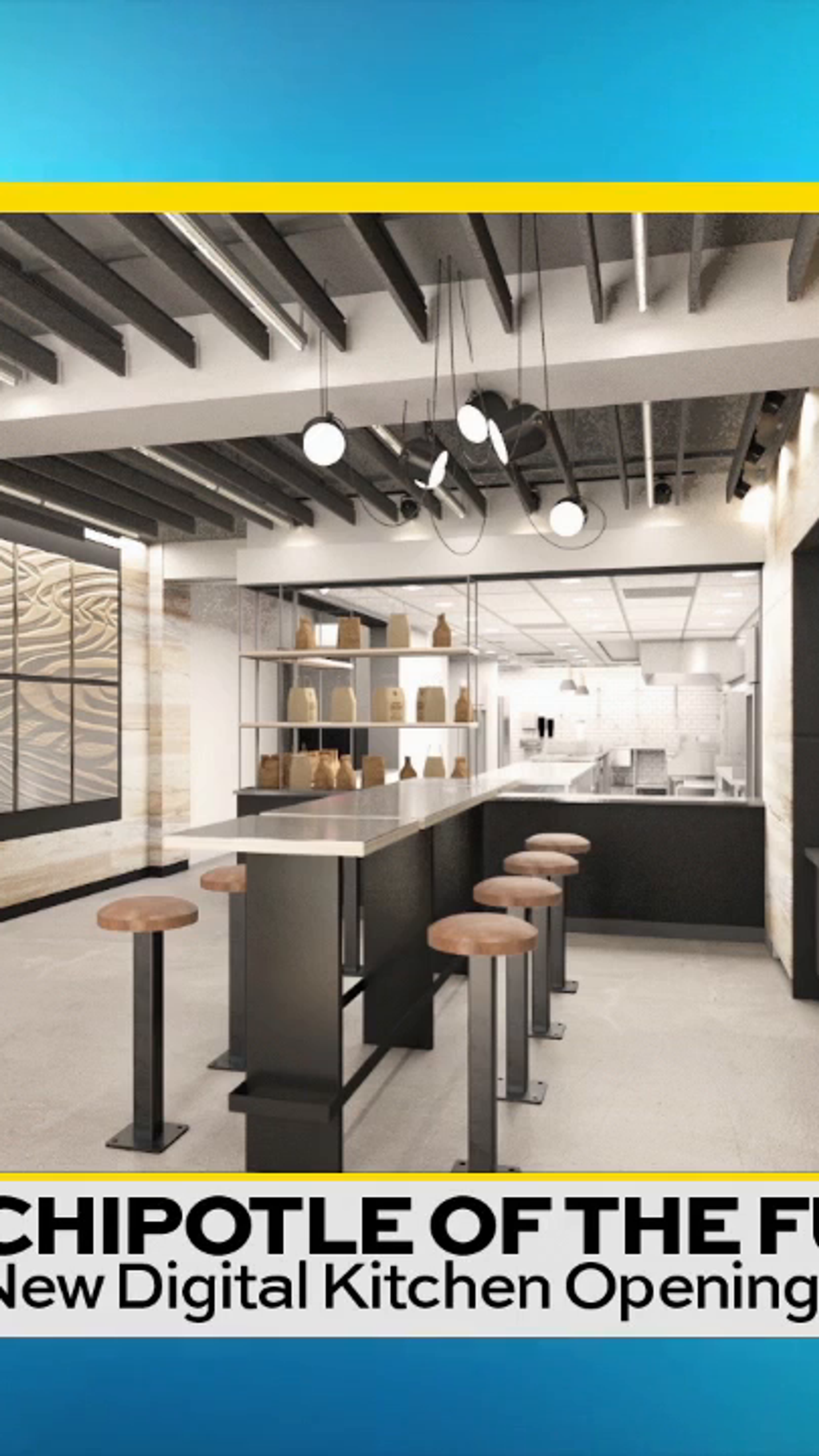 Chipotle Restaurant Interior Design