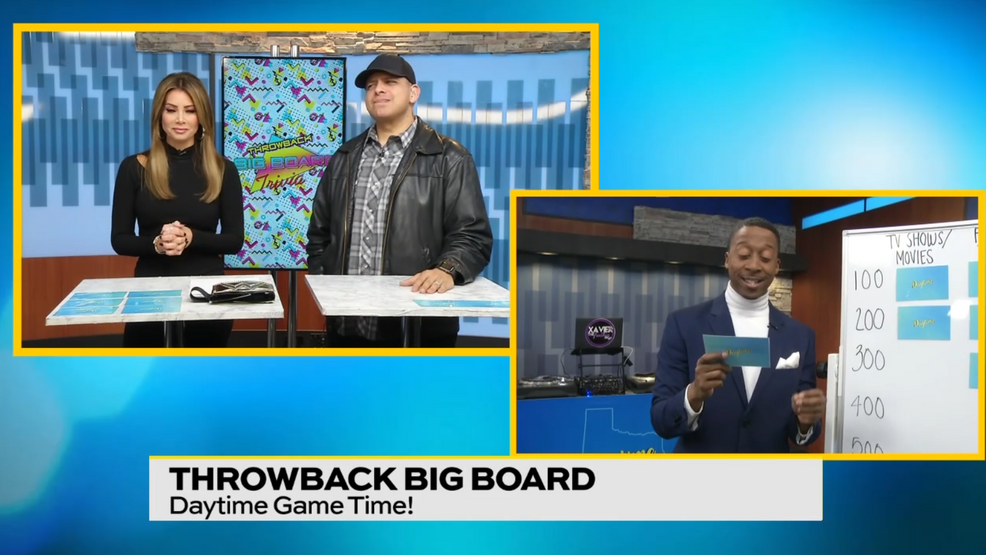 Kimberly and Xavier Face Off in Throwback Trivia Gameshow | Watch Daytime