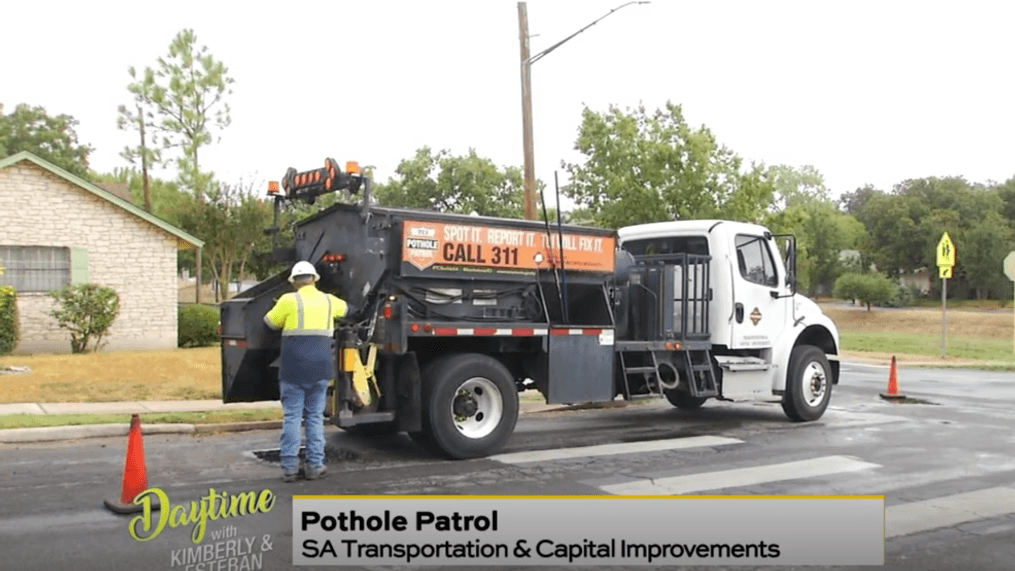 Daytime - Pothole Patrol to the rescue